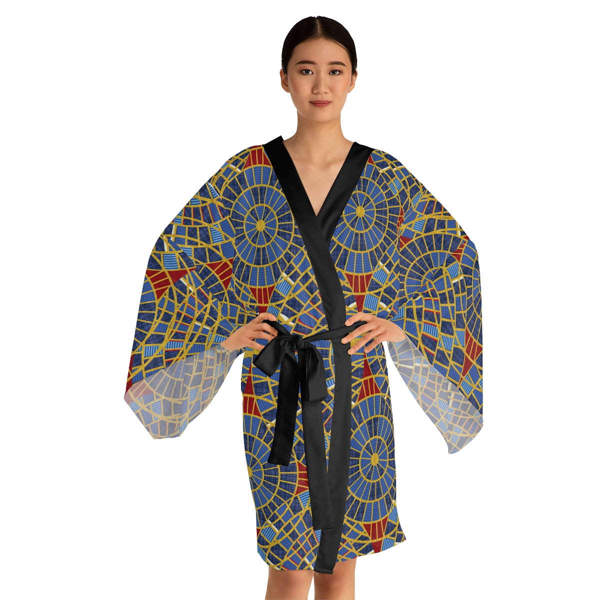 Cult of the Carpet Long Sleeve Kimono Robe